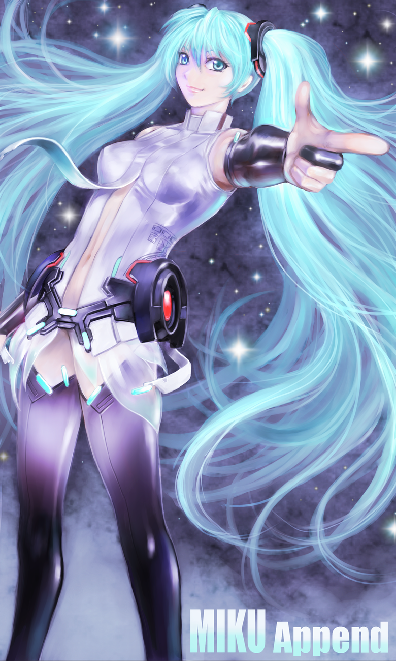 yusao vocaloid vocaloid append hatsune miku miku append | #155859 | yande.re